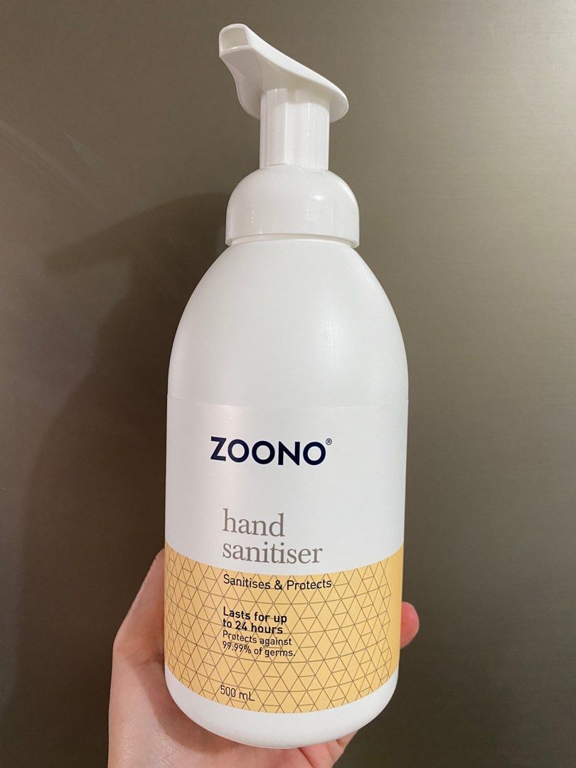 ZOONO Hand Sanitizer 500ml 24-hour Protection Alcohol Free Made In NZ ...