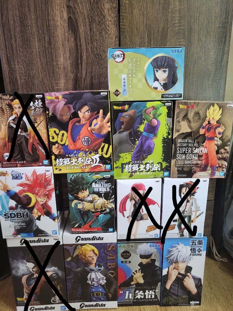 ($18 each) demon slayer dragon ball rem re:zero Hatsune Miku shaman ...