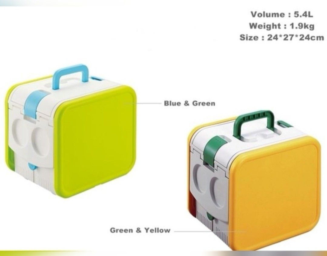 2 in 1 Cooler Box Picnic Table, Sports Equipment, Hiking & Camping on ...