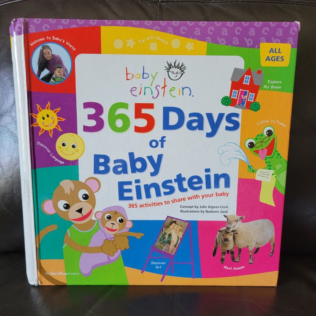 365 Days of Baby Einstein 2003 Picture Book 硬皮書, 興趣及遊戲, 書本 & 文具, 兒童書籍 ...