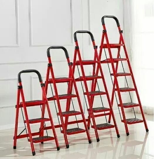 3 | 4 | 5 | 6 Steps Foldable Ladder, Furniture & Home Living, Home ...