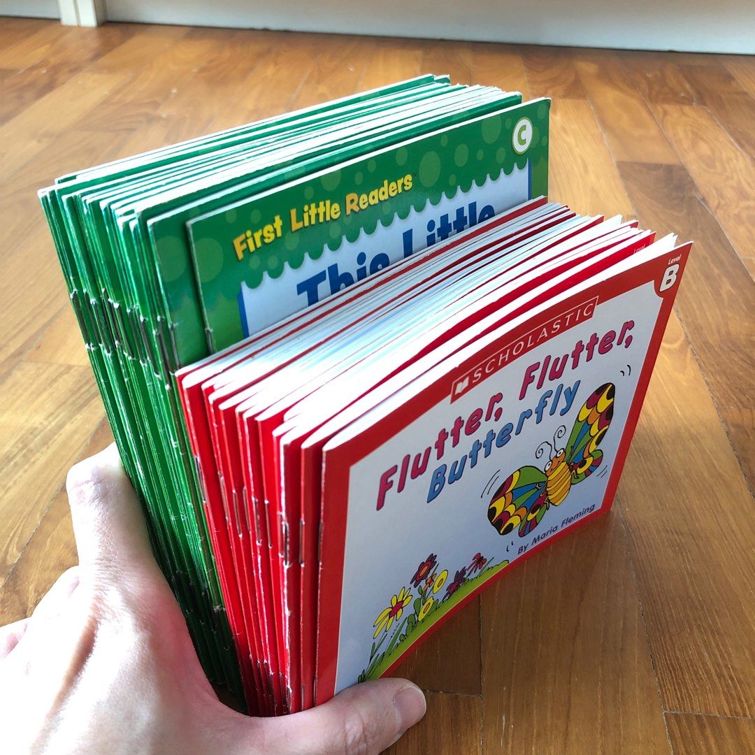 3 sets of Scholastic English pictorial picture story books beginners ...