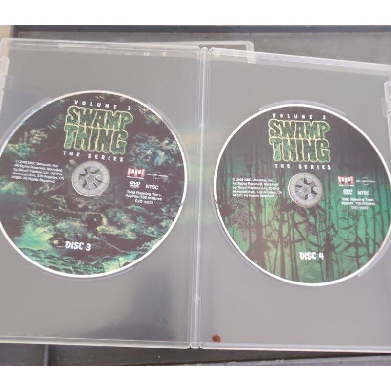 4 DVD Swamp Thing: The TV Series, Volume 2 Science Fiction Show ...