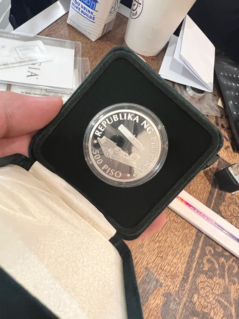 500 Peso Coin (50th Anniversary of the BSP) on Carousell