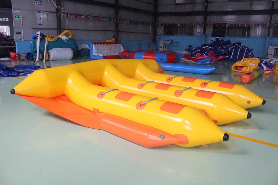 6 Persons Capacity Flying Fish Boat Water Games, Sports Equipment ...