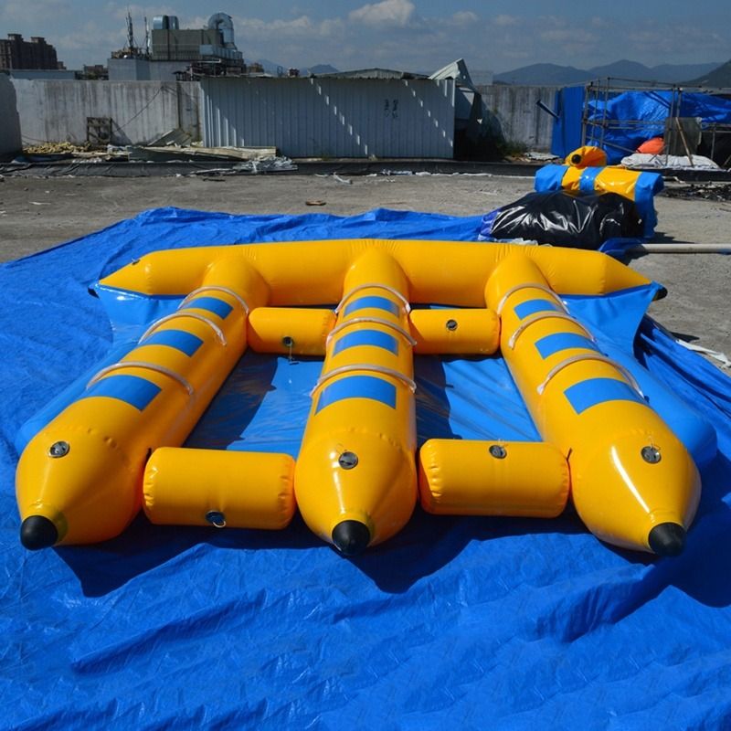 6 persons inflatable flying manta ray fish/Inflatable flyfish, Sports ...