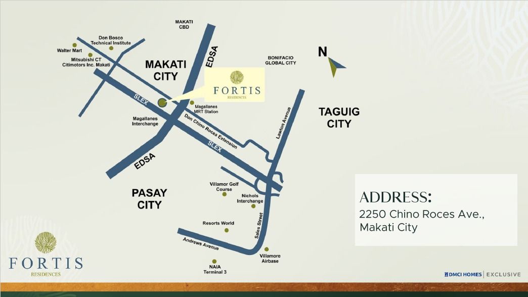 Fortis Residences 3 Bedroom Pre Selling Condo in Pasong Tamo Chino ...