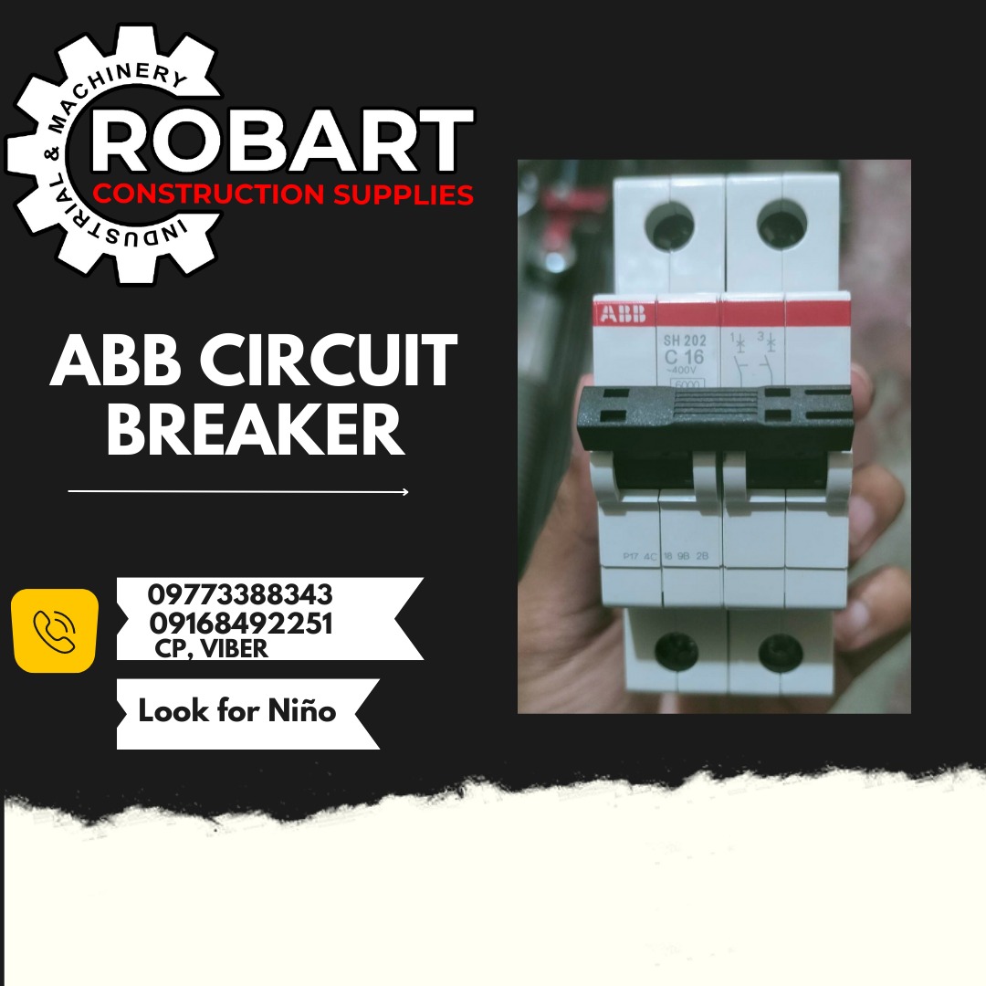 ABB CIRCUIT BREAKER, Commercial & Industrial, Construction Tools ...