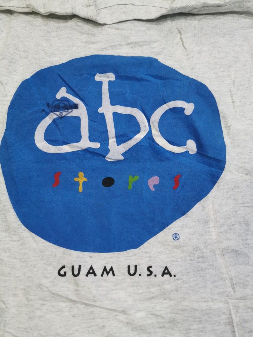 Abc store guam usa vintage tee, Men's Fashion, Tops & Sets, Tshirts ...