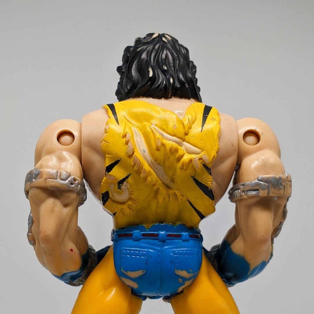 Action Figure X-Men Wolverine Battle Blasters Suit 1998 Vintage ToyBiz ...