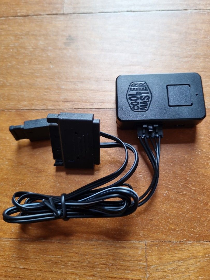 Aftershock case fans + CM argb controller, Computers & Tech, Parts ...