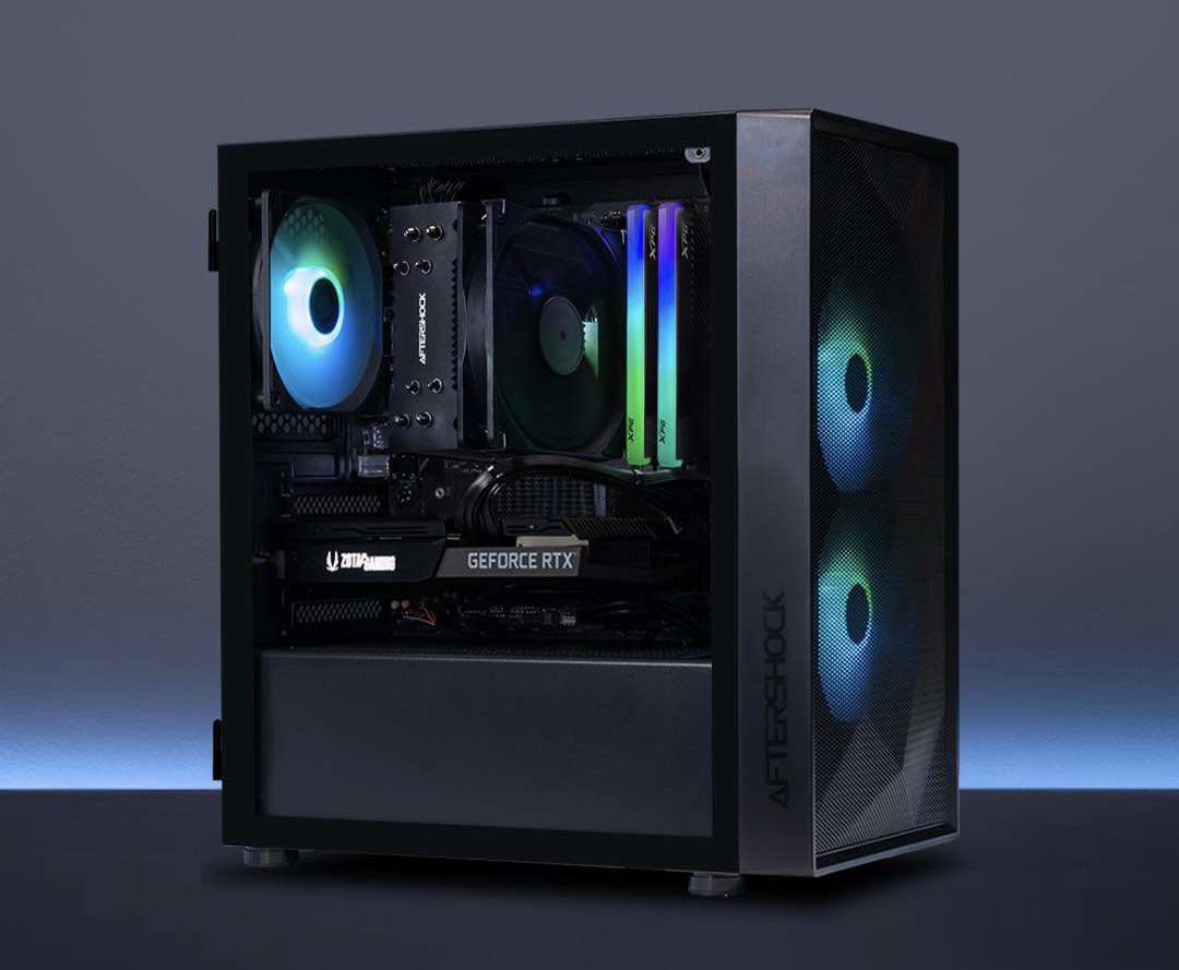 Aftershock Gaming PC Rapid Mesh, Computers & Tech, Desktops on Carousell