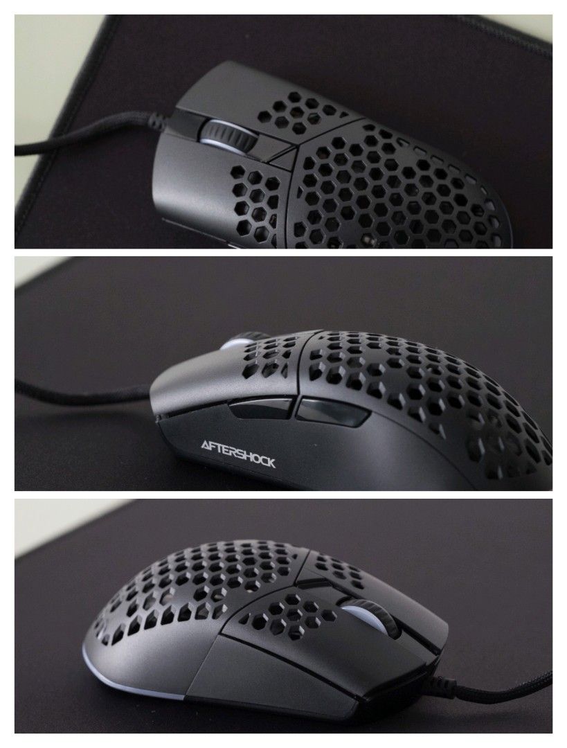 Aftershock HEXAR V2 gaming mouse and mat, Computers & Tech, Parts ...