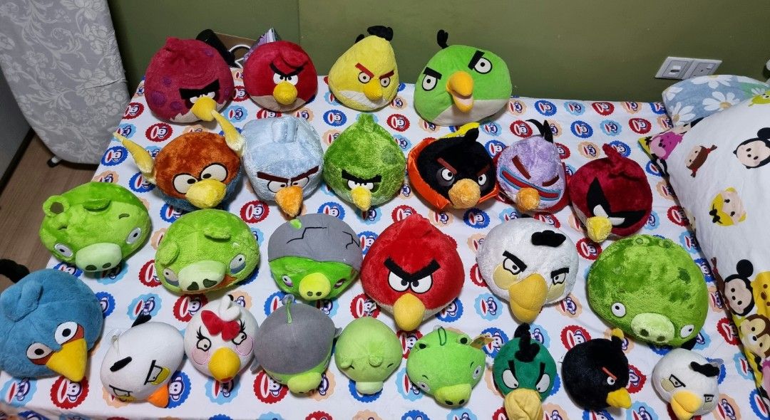 Angry Birds plush toy, Hobbies & Toys, Toys & Games on Carousell