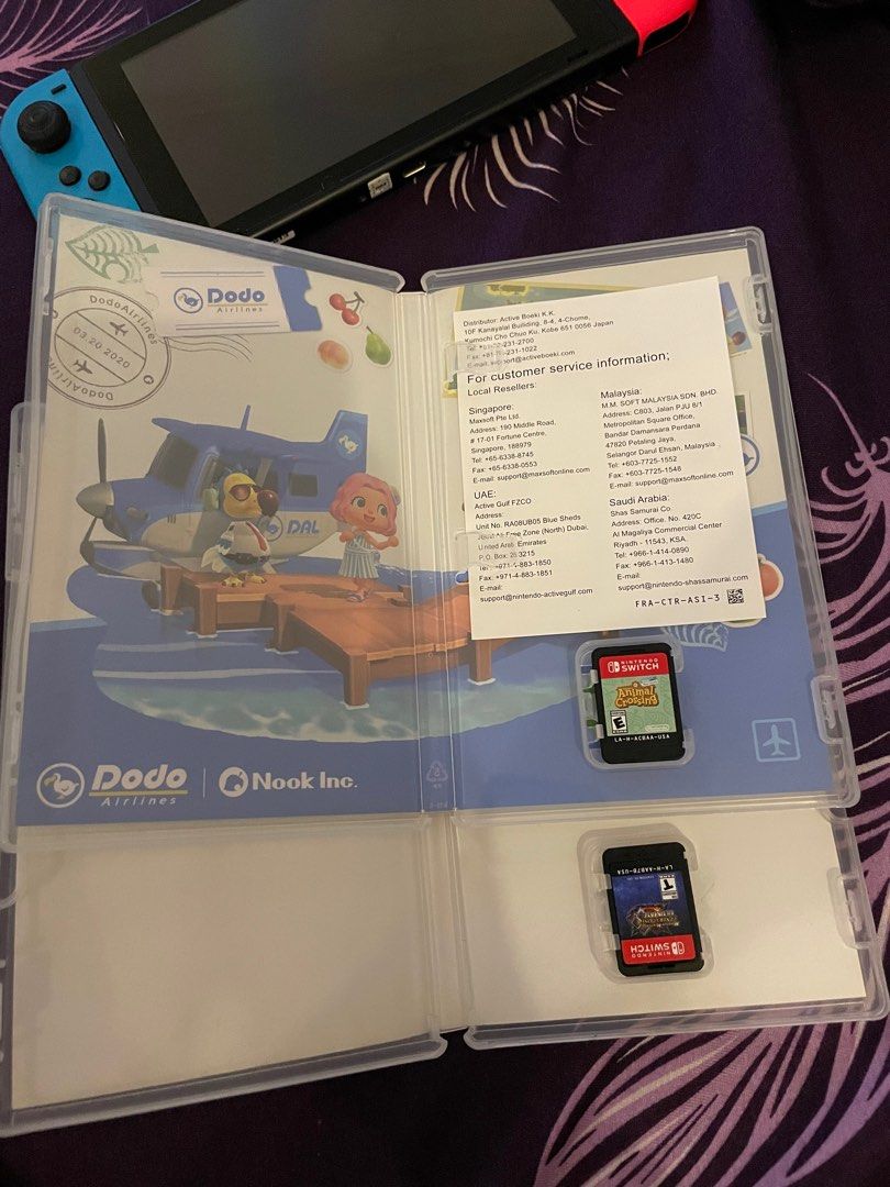 Animal Crossing and Monster Hunter (Bundle), Video Gaming, Video Games ...