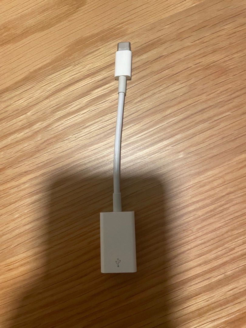 Apple Usb To Usb C Adapter Computers Tech Parts Accessories Cables Adaptors On Carousell
