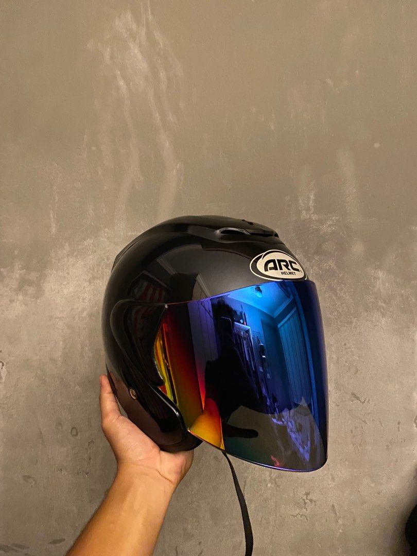 Arc Ritz XXL Malibu Blue, Motorcycles, Motorcycle Apparel on Carousell