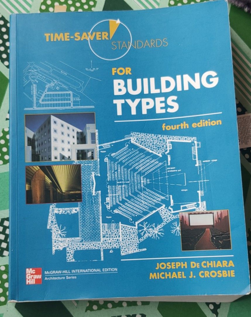Architecture Book Time- Saver for Building types 4th edition, Hobbies ...