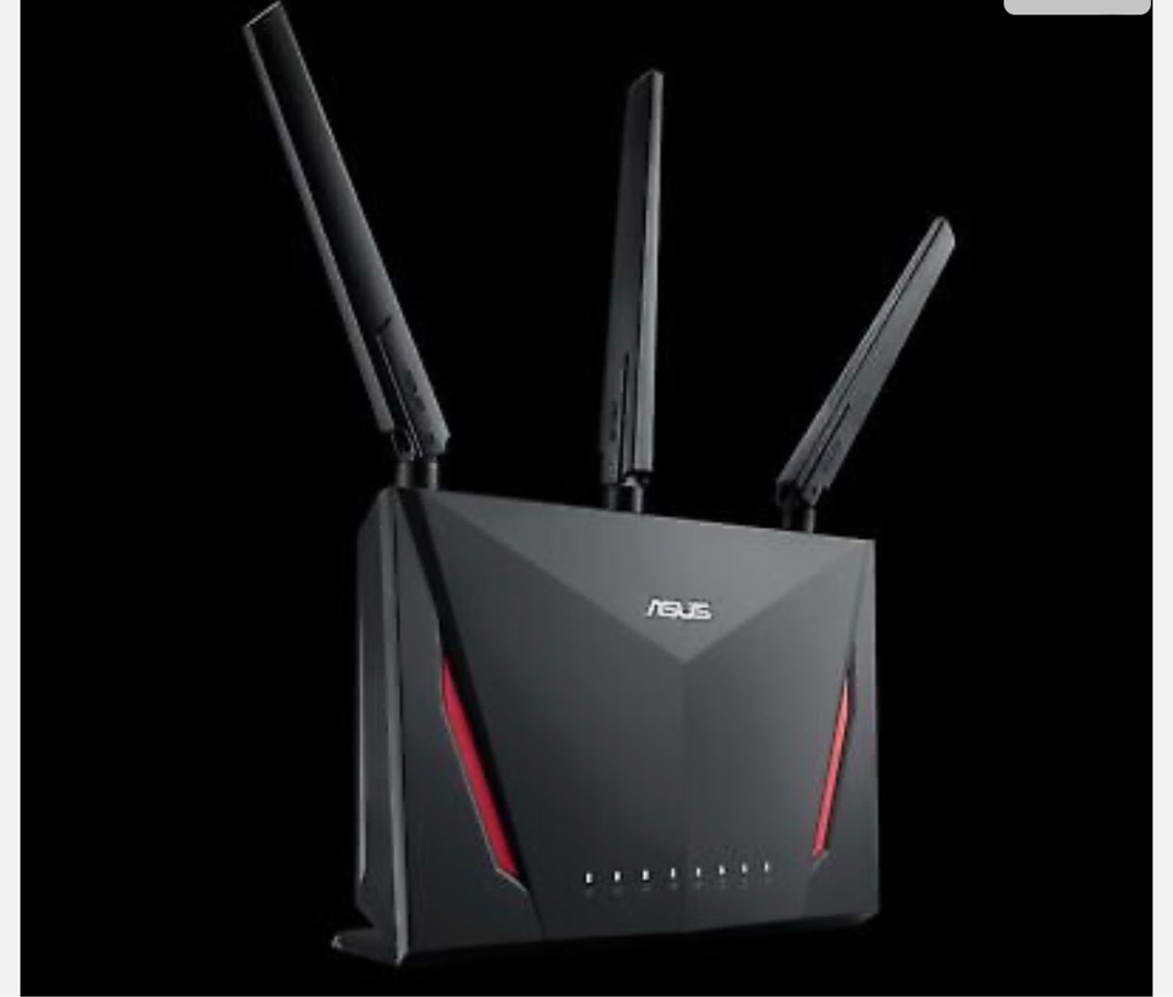 Asus RT-AC86U AC 2900 Dual Band Gigaband Wifi Gaming Router, Computers ...