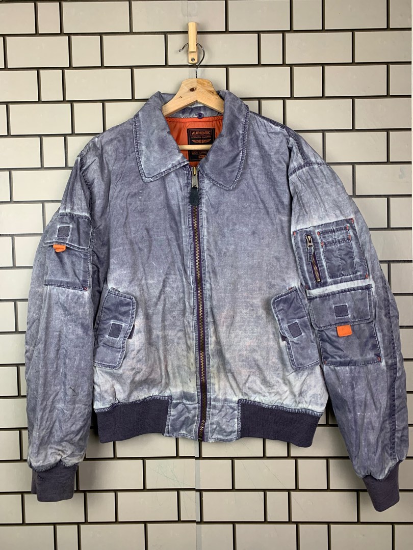 Authentic BE Bomber Jacket, Men's Fashion, Coats, Jackets and Outerwear ...
