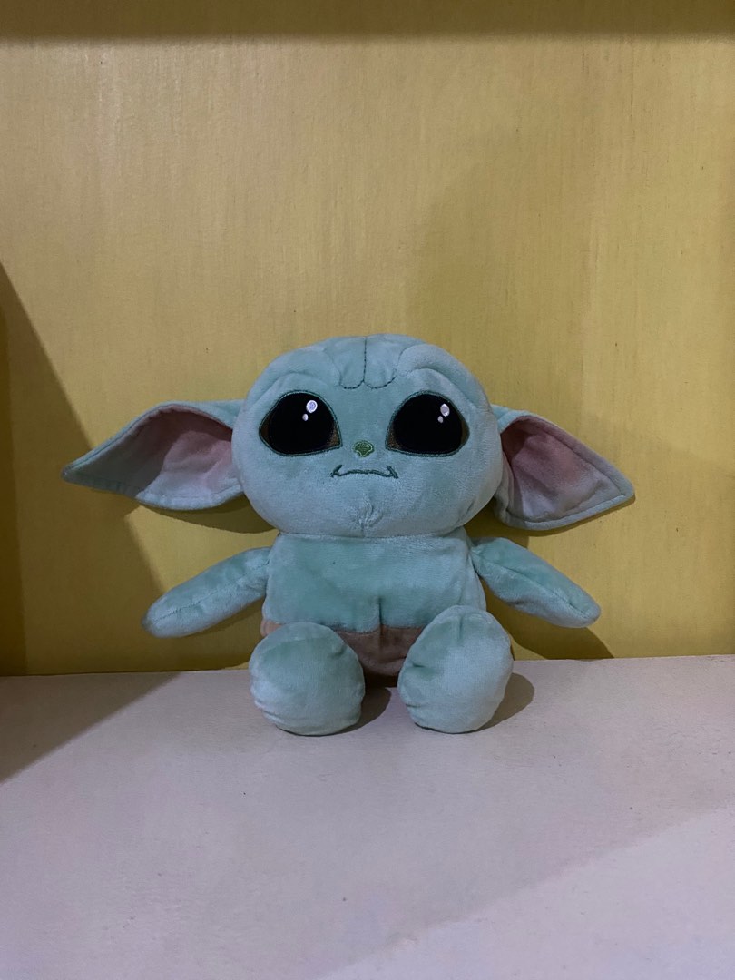 Baby Yoda stuff toy on Carousell