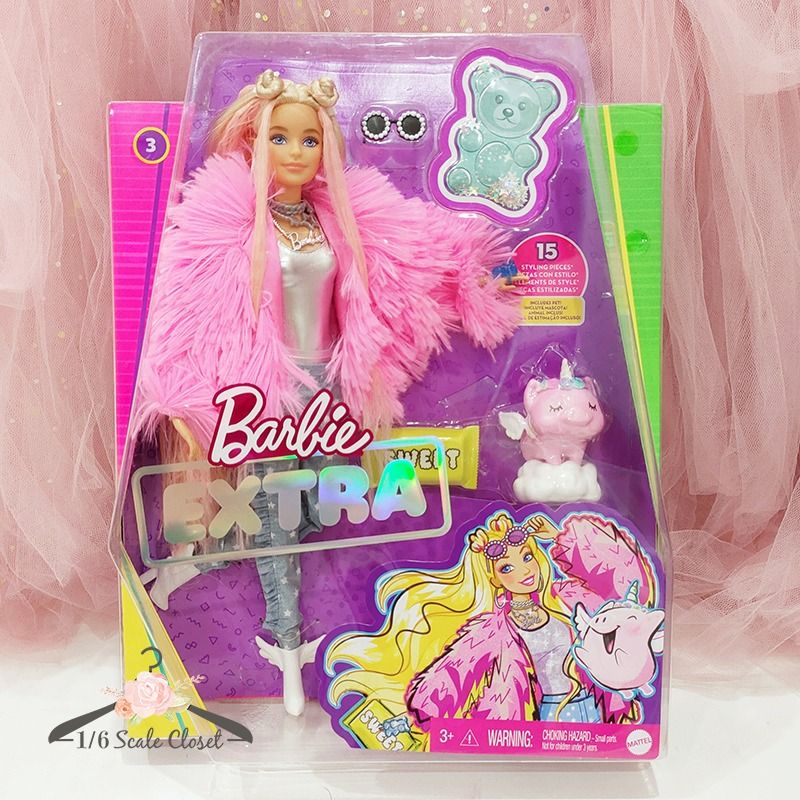 Barbie Extra Doll #3, Hobbies & Toys, Toys & Games on Carousell