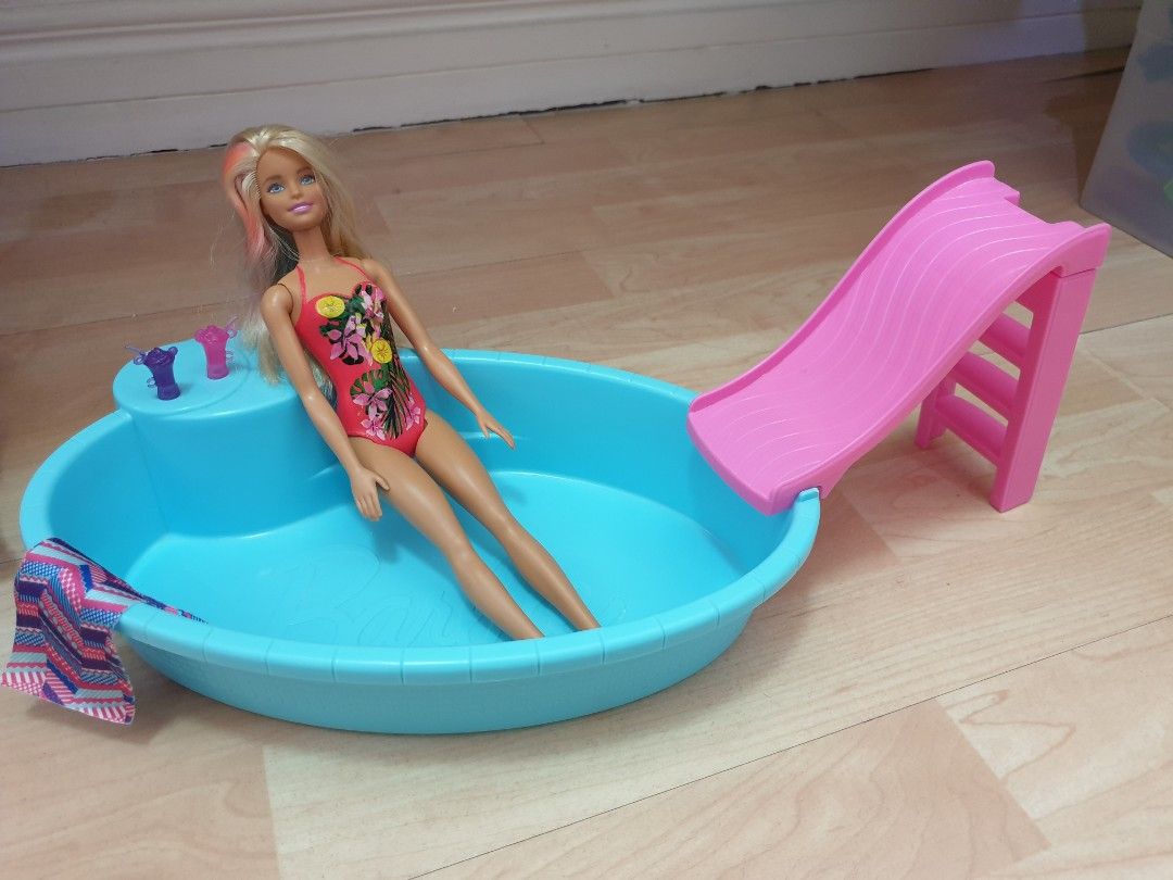 Barbie Swimming Poo, Hobbies & Toys, Toys & Games on Carousell