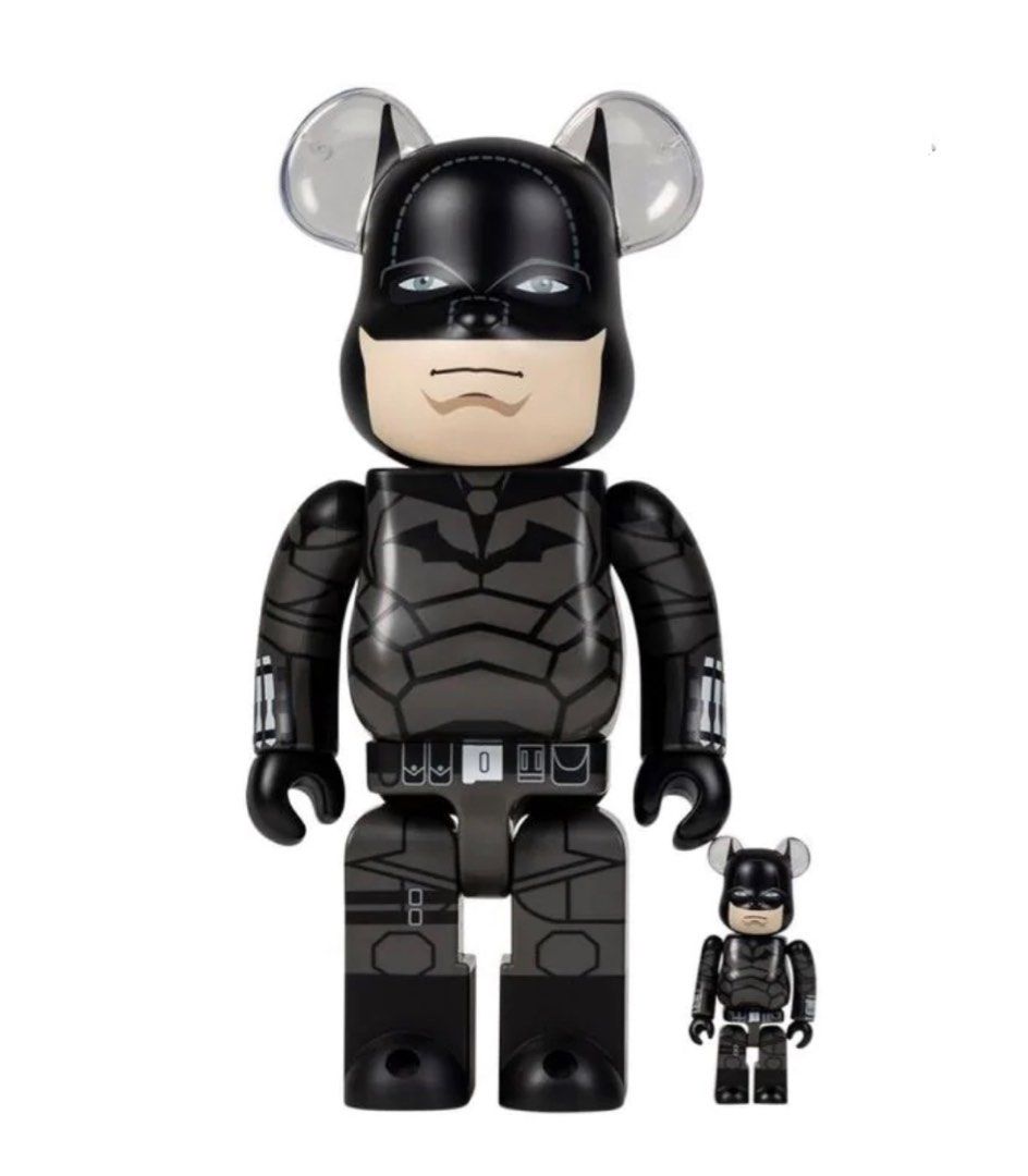 Bearbrick The Batman 400% & 100%, Hobbies & Toys, Toys & Games on Carousell