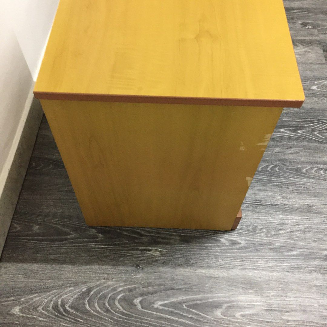 Bedside Table 2 drawers cabinet.peelings,stains&rust as shown but fully ...