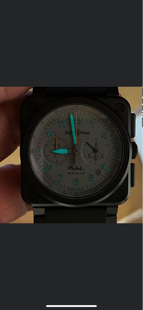 Bell & Ross BR03-94 dassault rafale limited edition ceramic, Men's ...