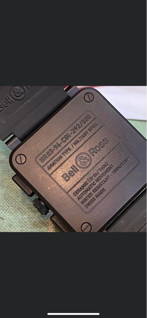 Bell & Ross BR03-94 dassault rafale limited edition ceramic, Men's ...