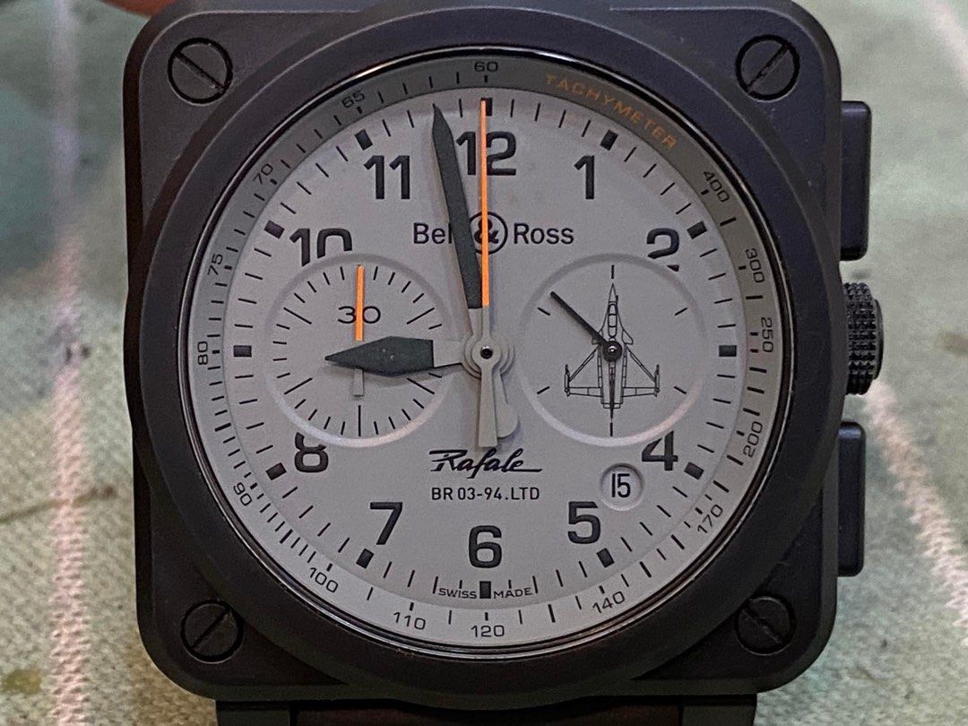Bell & Ross BR03-94 dassault rafale limited edition ceramic, Men's ...