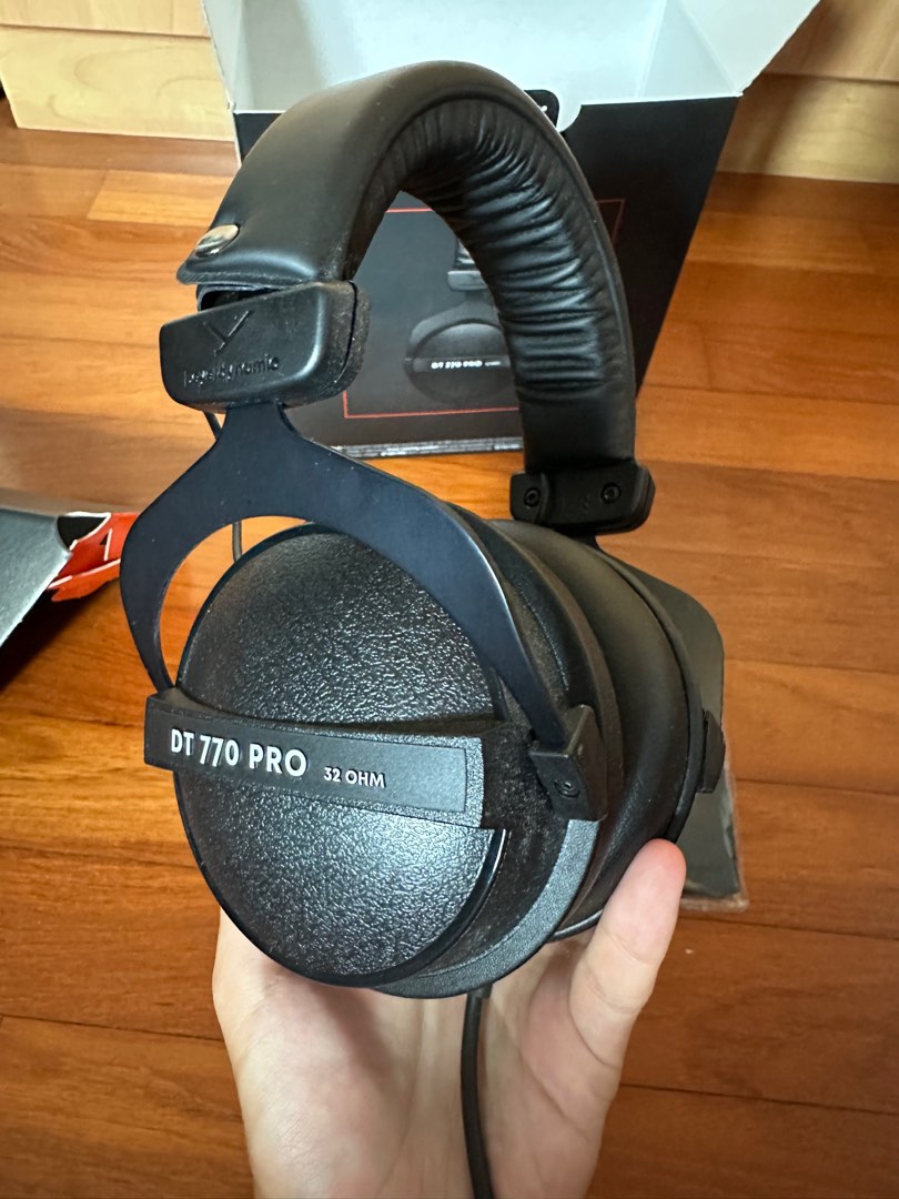 Beyerdynamic DT 770 Pro 32 Ohm, Audio, Headphones & Headsets on Carousell