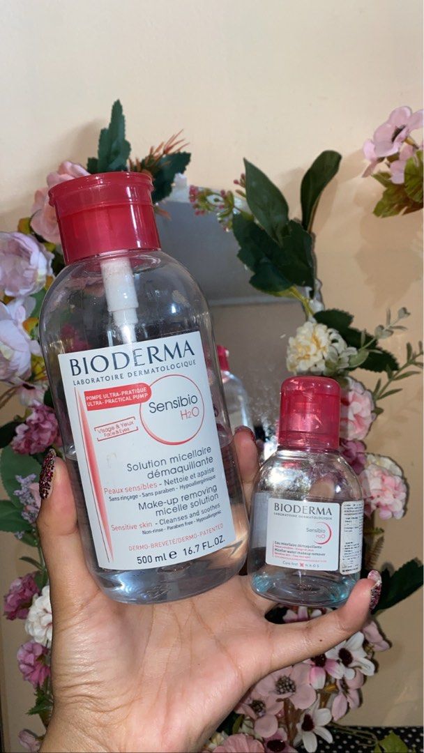 bioderma sensibio / crealine H20 micellar water 500ml, Kesehatan ...