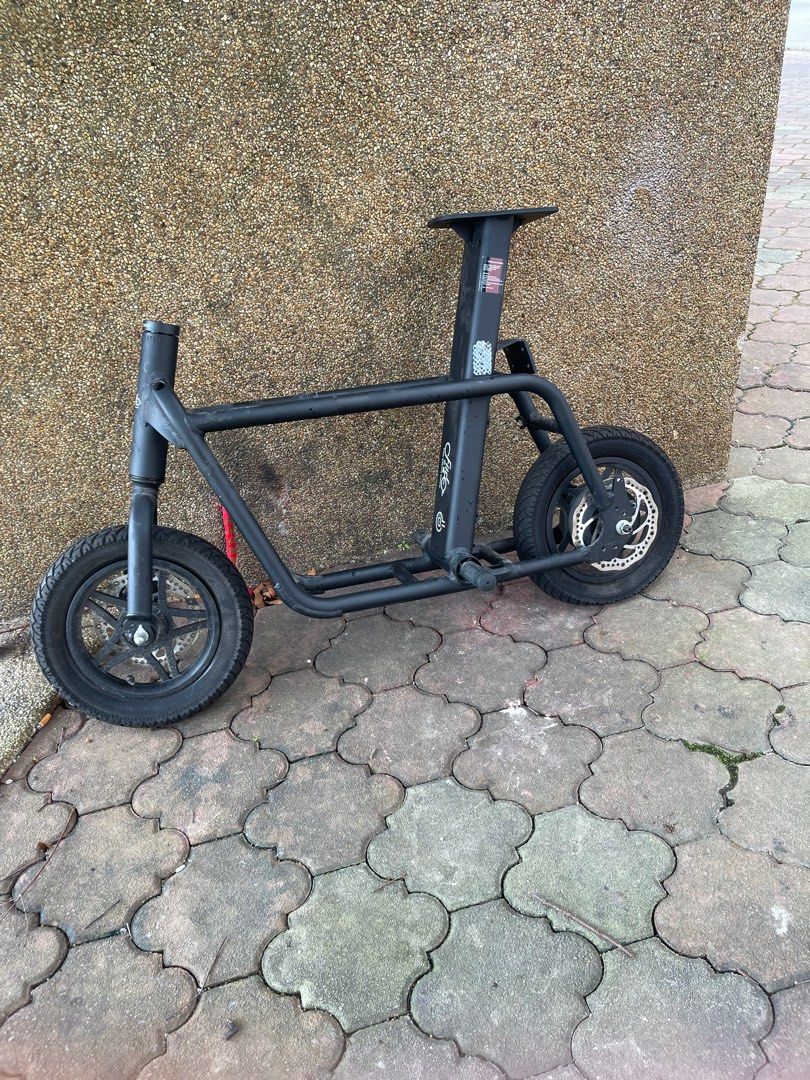 black fiido frame, Sports Equipment, PMDs, E-Scooters & E-Bikes, E ...