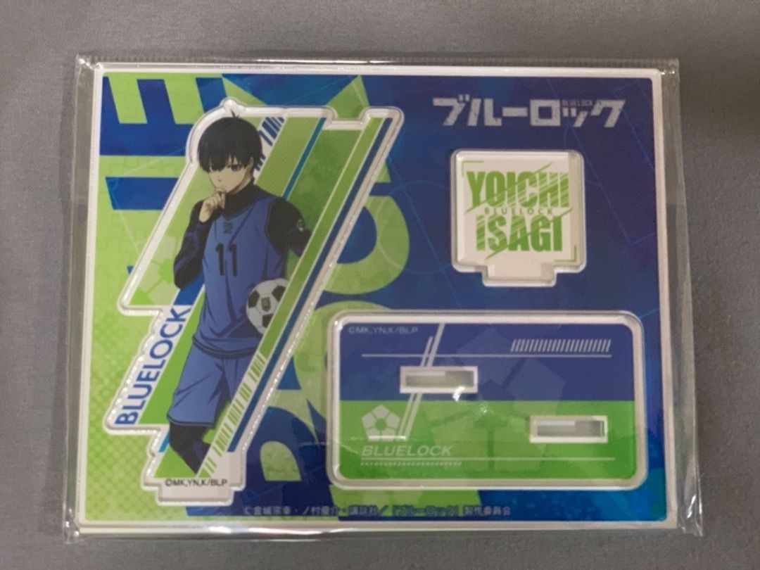 Blue lock isagi acrylic stand, Hobbies & Toys, Memorabilia ...