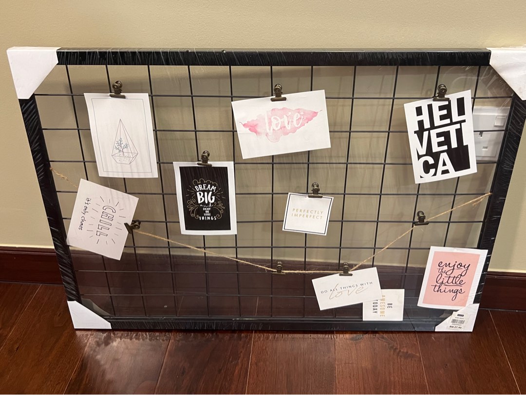 Brand new Kaison wall picture wire mesh, Furniture & Home Living, Home ...