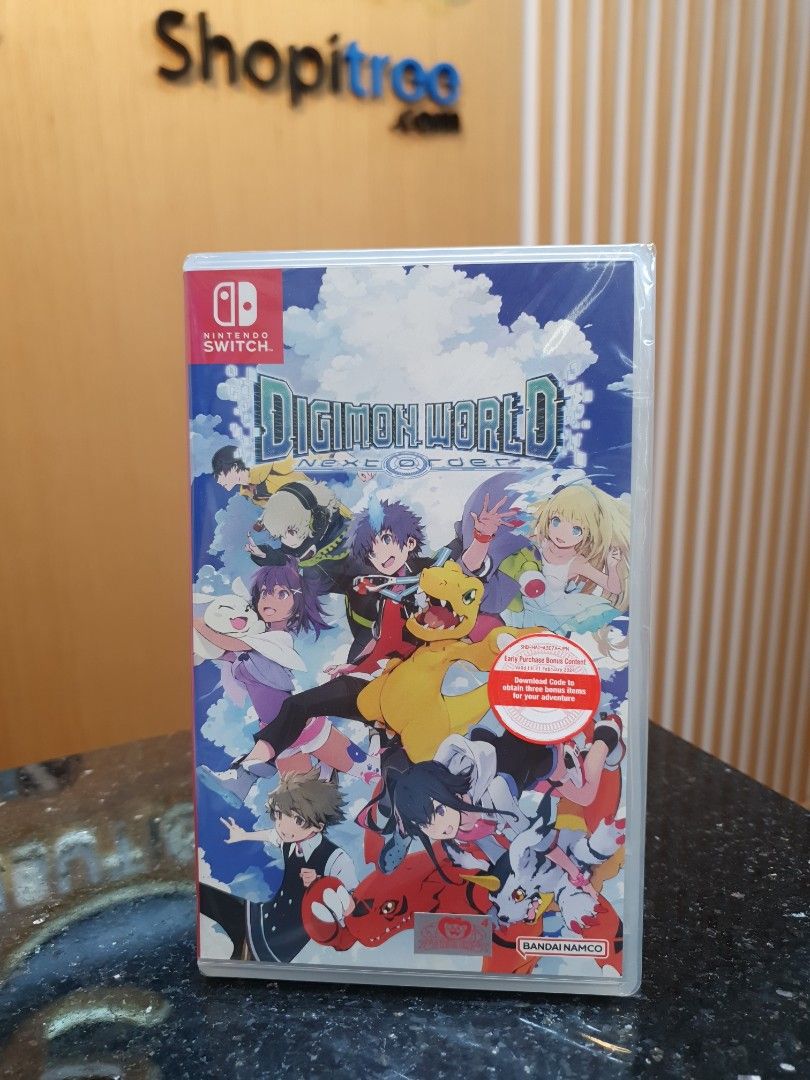 (Brand New) Nintendo Switch Digimon World Next Order with Pre-Order DLC ...
