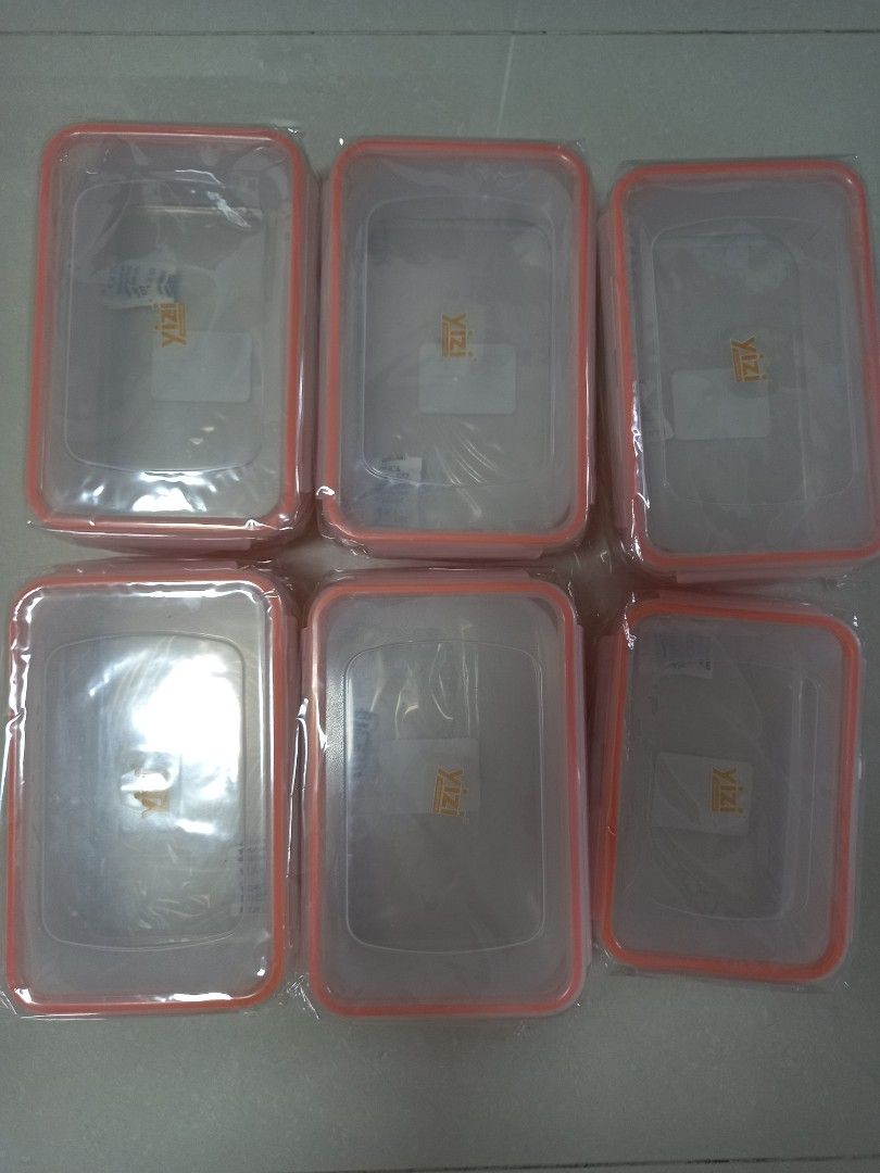 Brand new Plastic air tight containers / tupperware, Furniture & Home ...