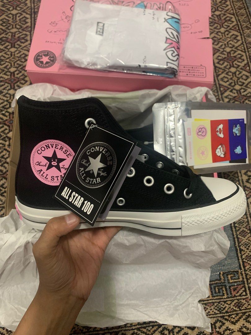 BT21 x Converse (High Cut) from Line Friends Japan, Hobbies & Toys ...