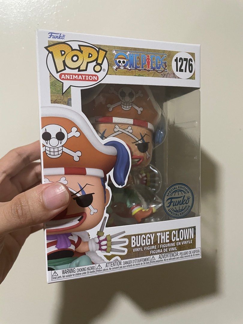 Buggy Funko Pop (One Piece), Hobbies & Toys, Toys & Games on Carousell