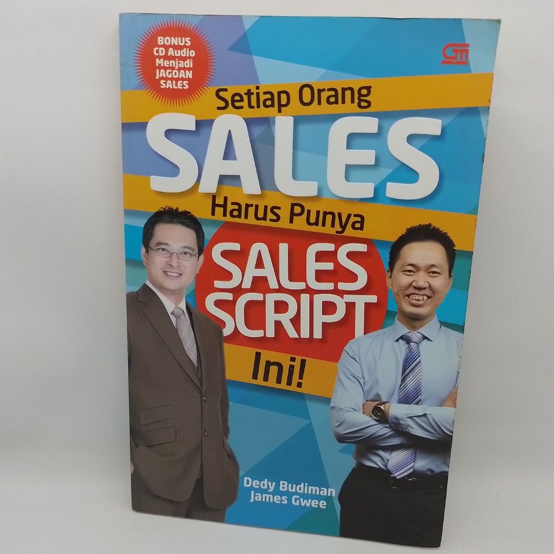Buku Setiap Orang Sales Harus Punya Sales Script Ini by Dedy Budiman ...