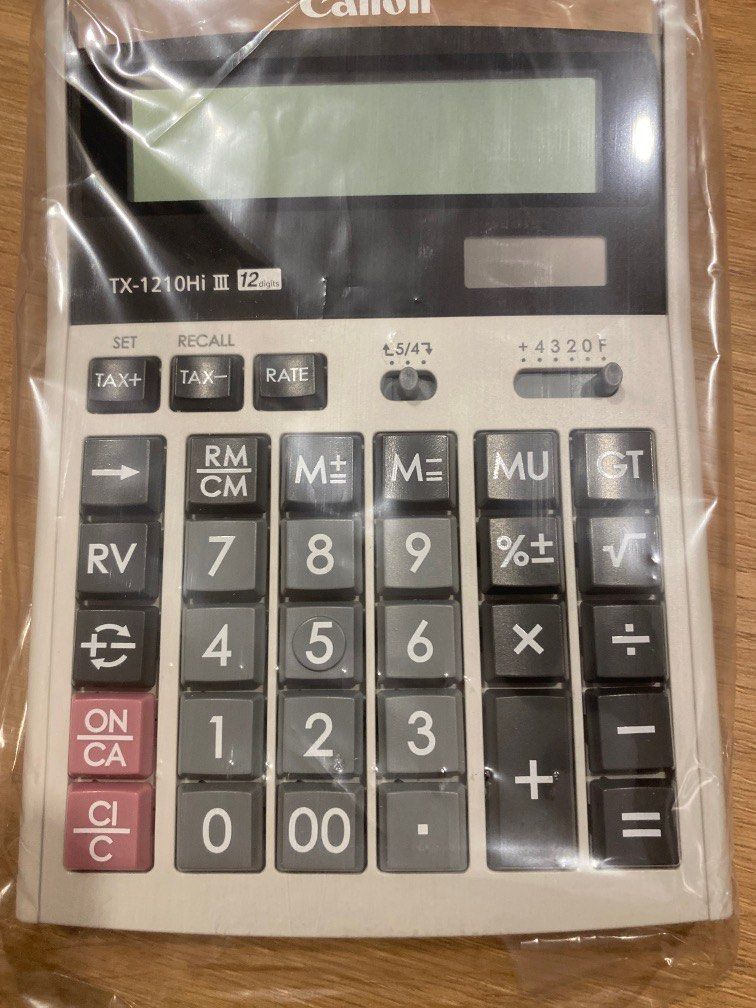 Canon Calculator tx-1210hi iii, Mobile Phones & Gadgets, Other Gadgets ...