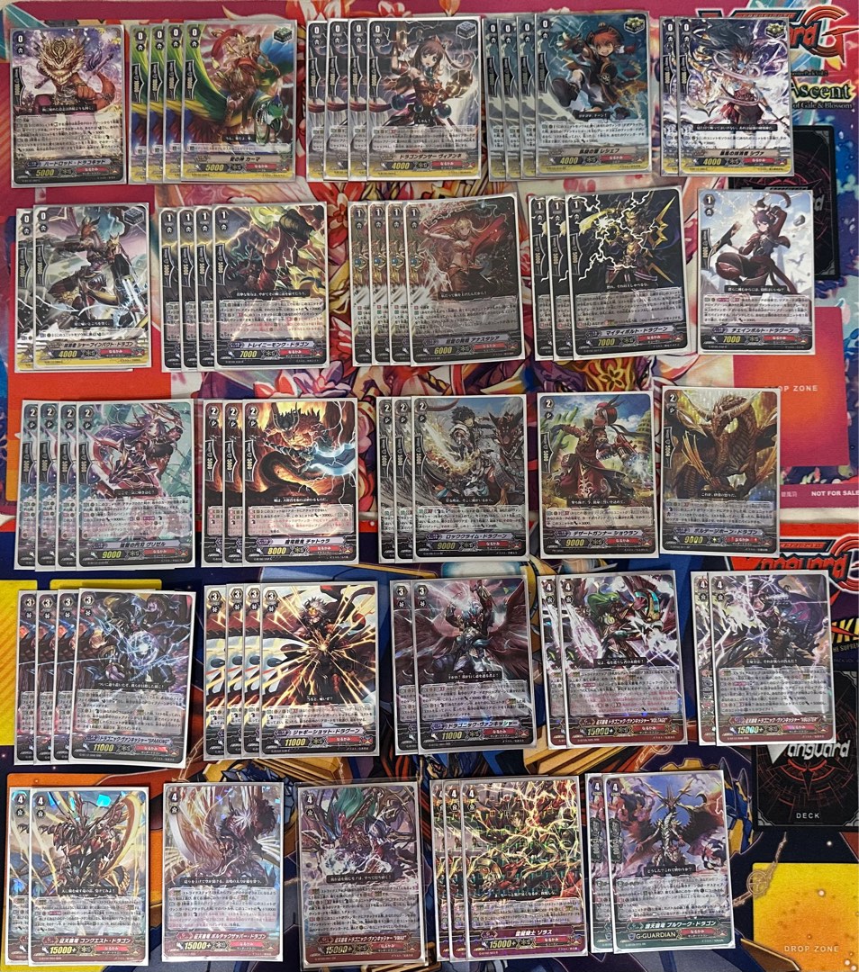 Cardfight Vanguard G era decks, Hobbies & Toys, Toys & Games on Carousell
