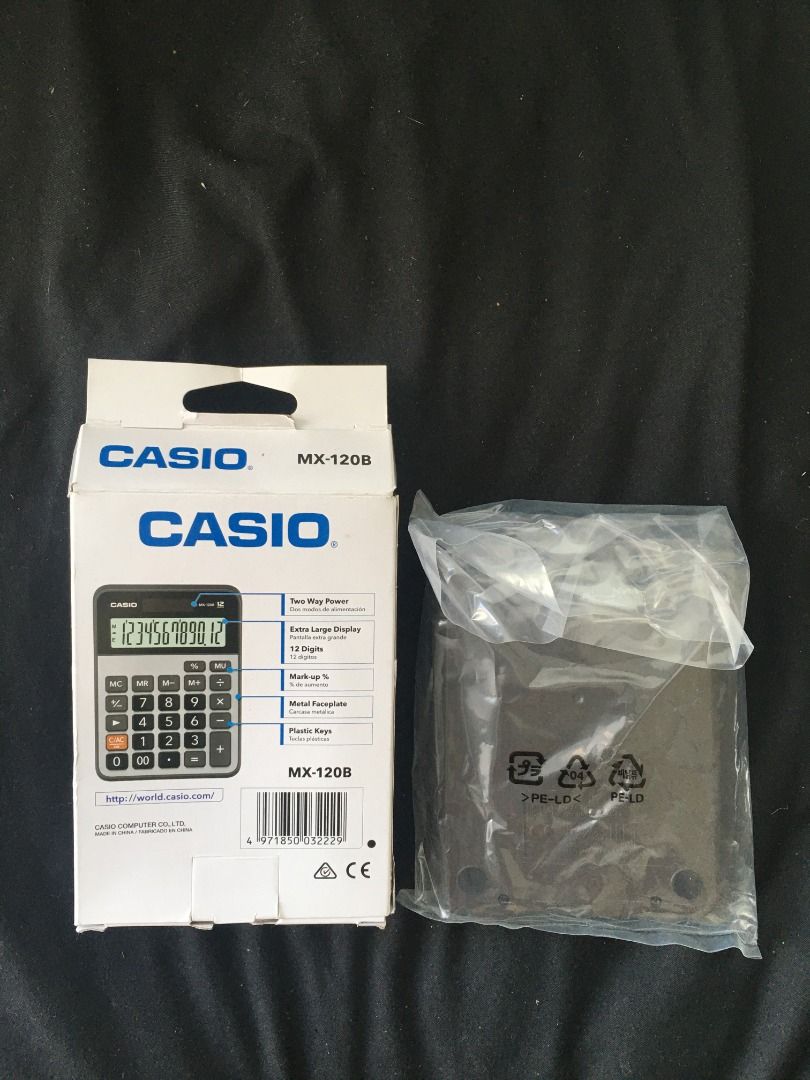 Casio Calculator (MX-120B), Hobbies & Toys, Stationary & Craft ...
