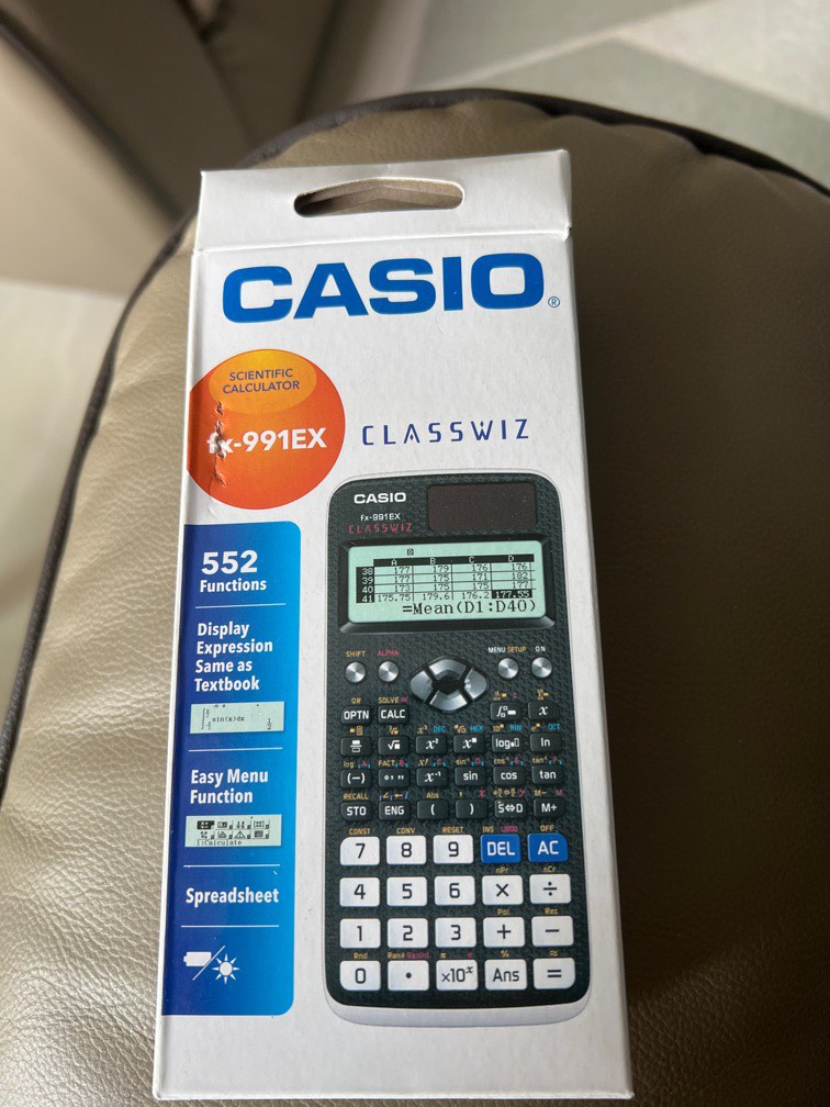 Casio scientific calculator fix-991EX, Hobbies & Toys, Stationery ...