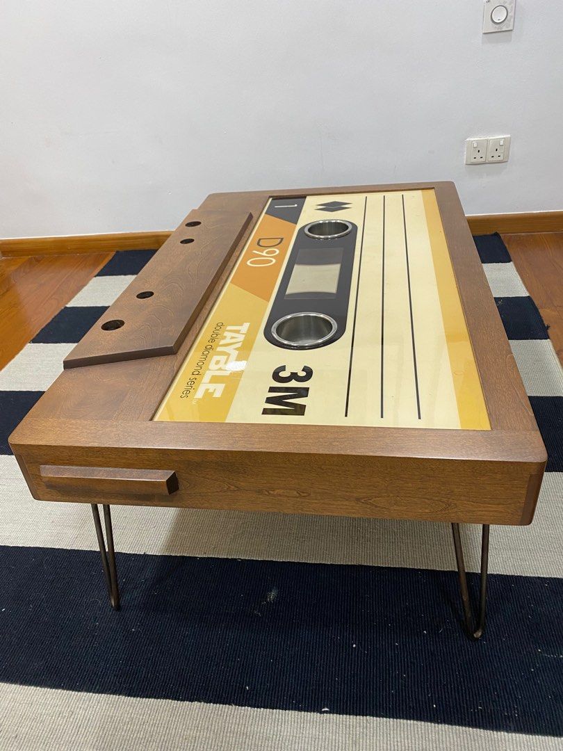 Cassette Tape Coffee Table, Furniture & Home Living, Furniture, Tables ...