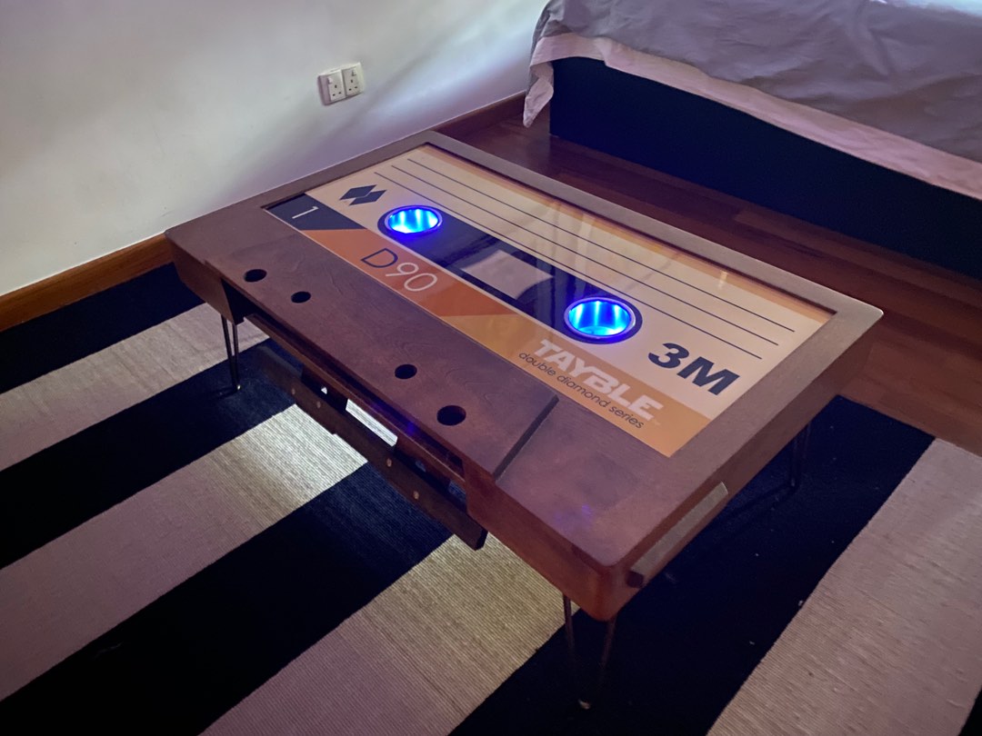 Cassette Tape Coffee Table, Furniture & Home Living, Furniture, Tables ...