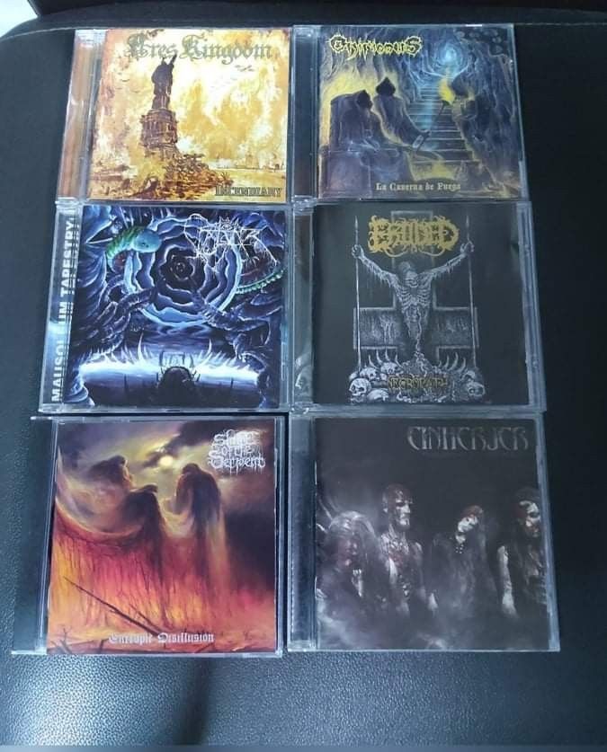 Cds Metal Bands, Hobbies & Toys, Music & Media, CDs & DVDs on Carousell