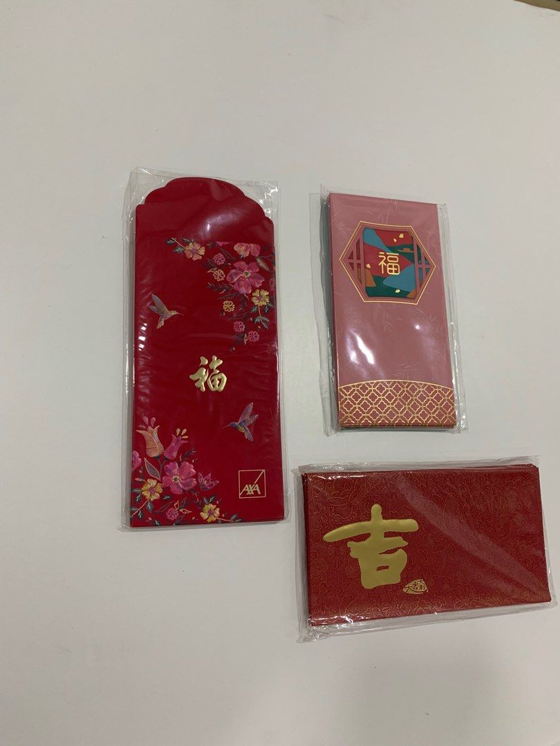 CNY Red Packets Ang Pao Collection -Set B, Hobbies & Toys, Memorabilia ...